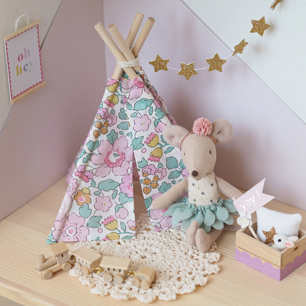 Limited Edition Miniature Liberty Print Teepee – Oh Sew Rosie