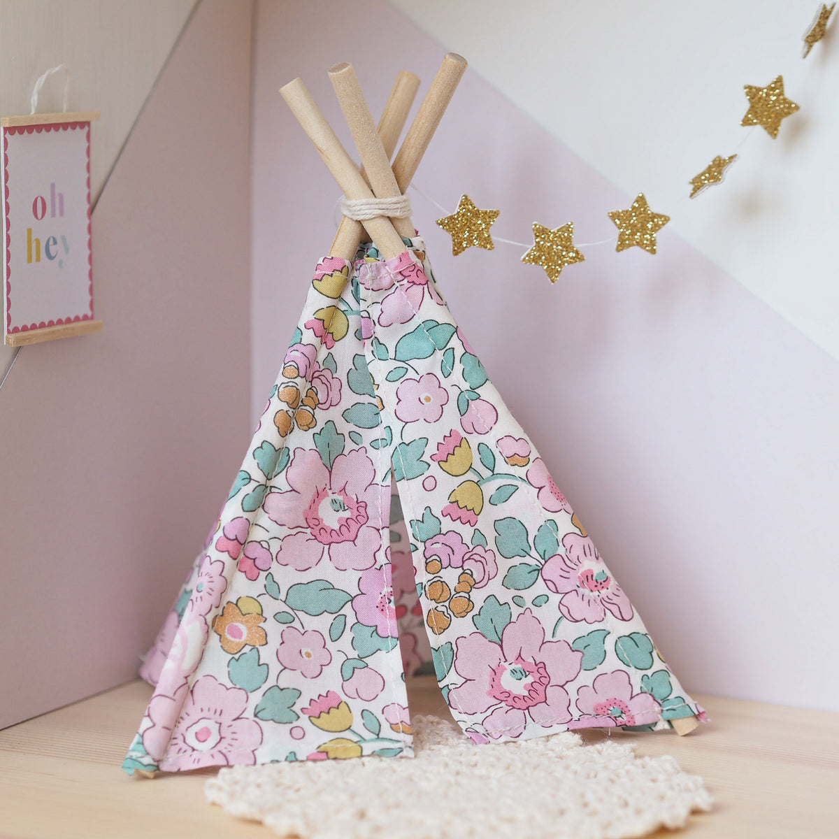 Limited Edition Miniature Liberty Print Teepee – Oh Sew Rosie